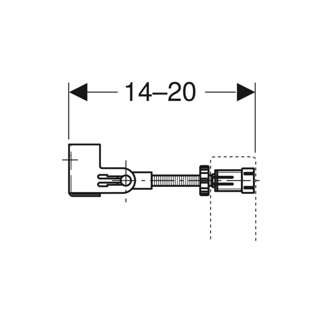 Geberit Duofix Set Wandanker für Einzelmontage - Swiss VFG Schweiz
